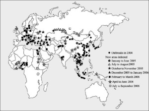 Map-showing-the-outbreaks-in-2004-and-new-areas-infected-in-2005-and ...