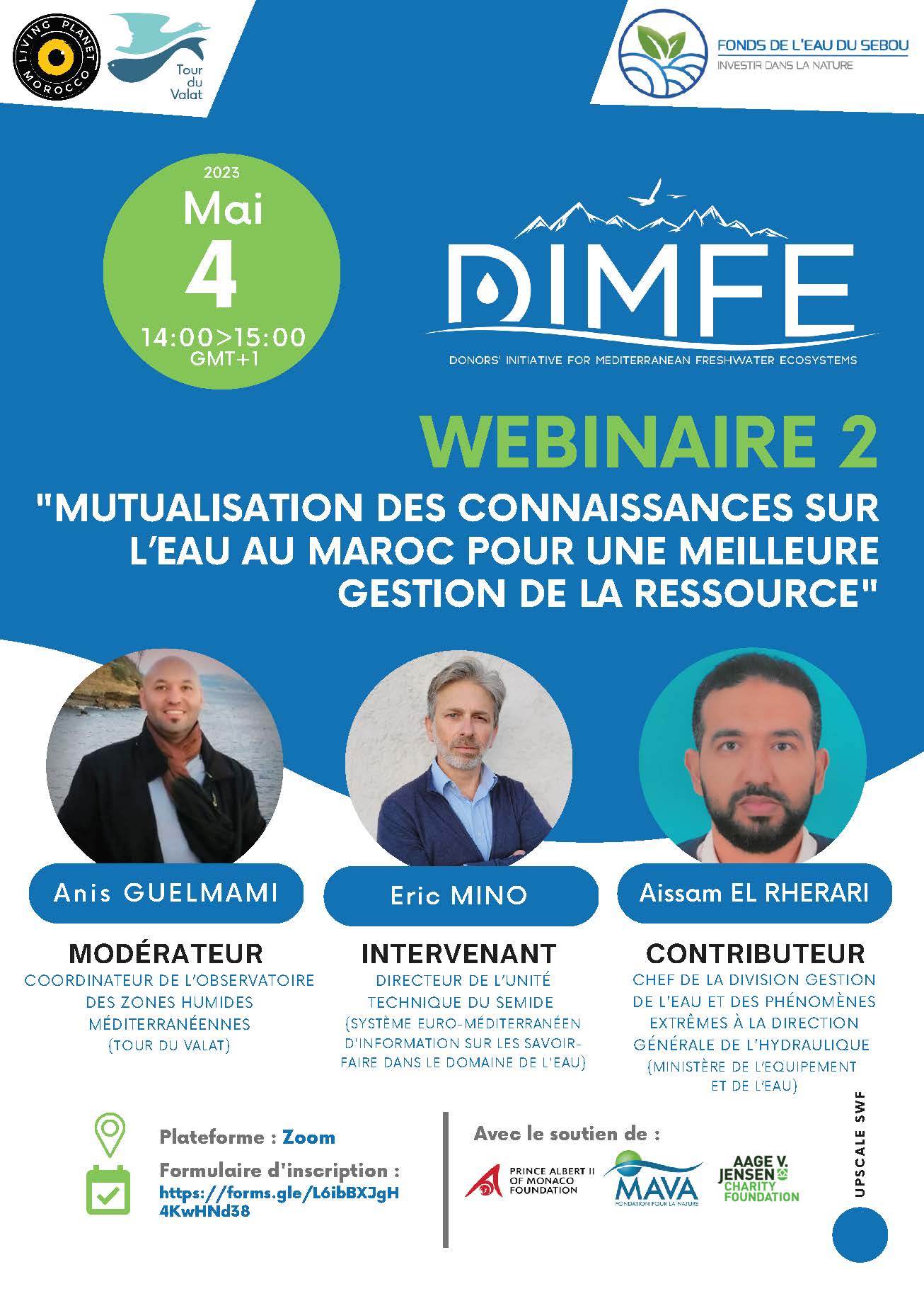 Webinaire – « Mutualisation des connaissances sur l’eau au maroc pour ...